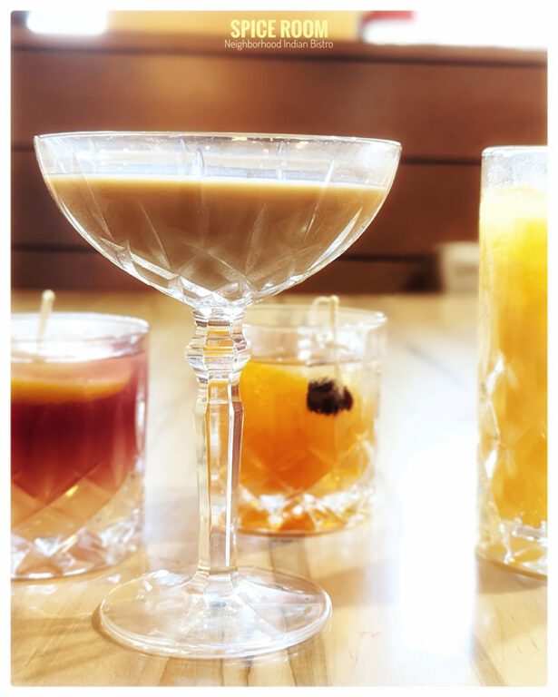 Alcoholic Drinks menu at Spice Room Neighborhood Indian Bistro.